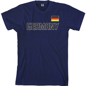 Germany National Team Men's T-shirt German Berlin Flag European Munich ...