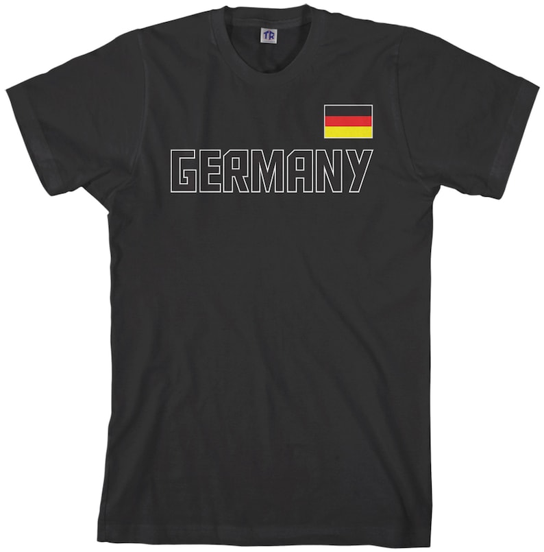 Germany National Team Men's T-shirt German Berlin Flag | Etsy
