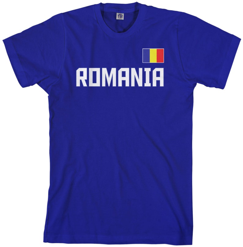 Romania National Team Men's T-shirt Romanian Republic Flag | Etsy