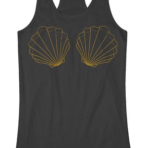 Seashell Seaside Bride Women's Racerback Tank Top - Etsy