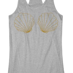 Seashell Seaside Bride Women's Racerback Tank Top - Etsy