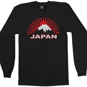 Japan Rising Sun - Men's Long Sleeve T-shirt - Short Sleeve T-shirt ...