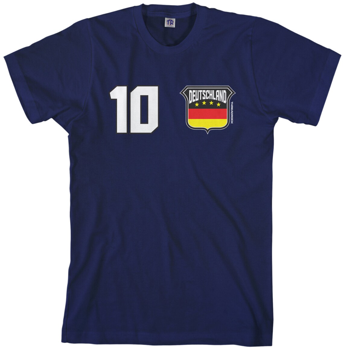 Team Deutschland Soccer Men's T-shirt German Berlin National Flag ...