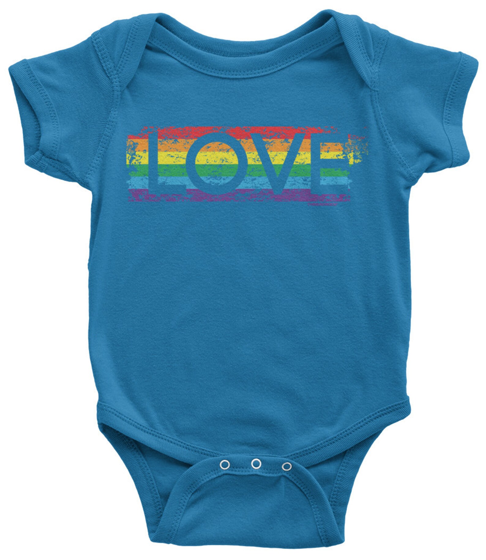 Gay Pride Rainbow Love Unisex Baby Infant Bodysuit - Etsy