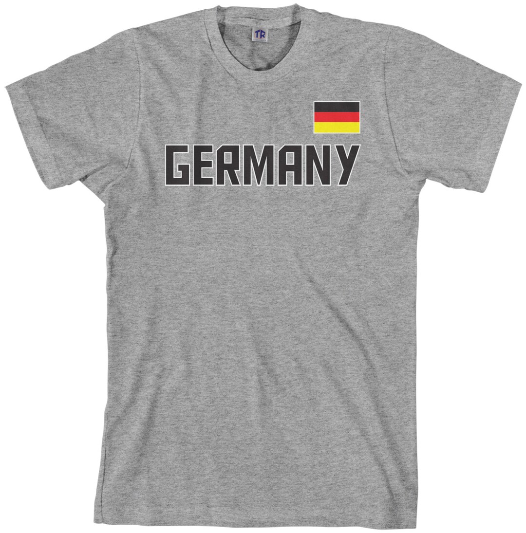 Germany National Team Men's T-shirt German Berlin Flag European Munich ...