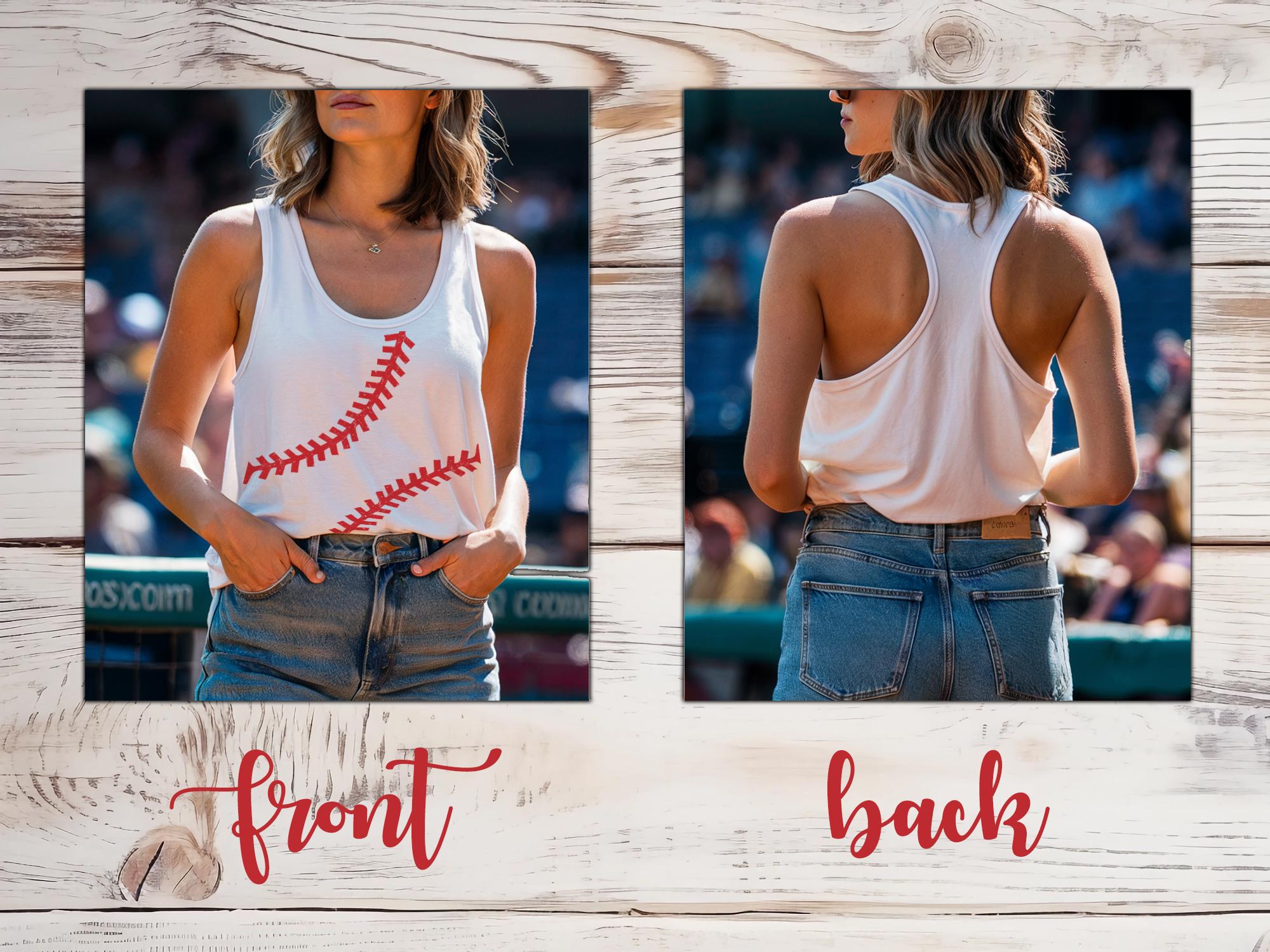 Baseball Tanks for Women, Baseball Tank, Baseball Tank Top, Baseball ...