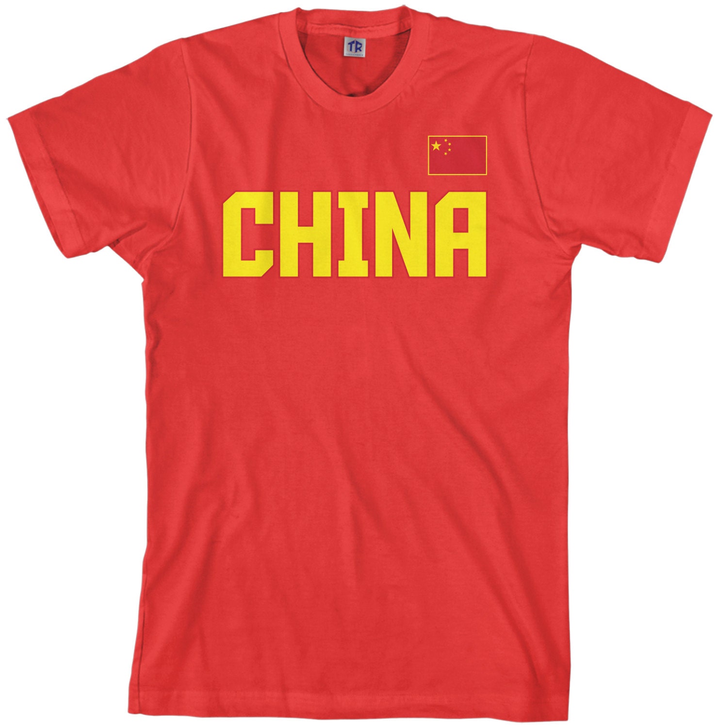 China National Team Herren T-shirt Chinesische Volksrepublik Flagge ...