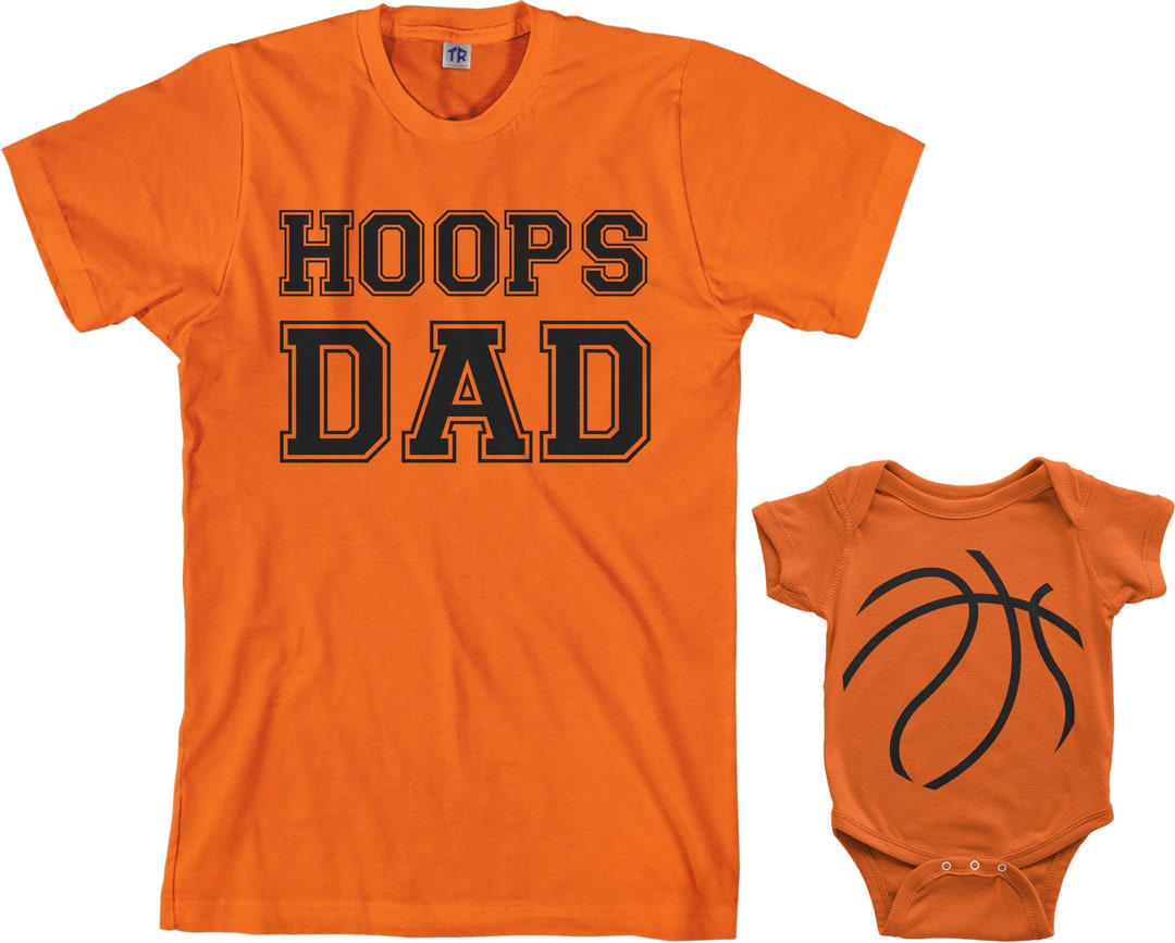 Hoops Dad and Basketball - Dad and Son or Daughter Matching Set - Men's ...