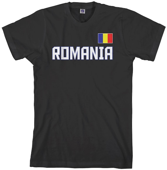 Romania National Team Men's T-shirt Romanian Republic Flag | Etsy