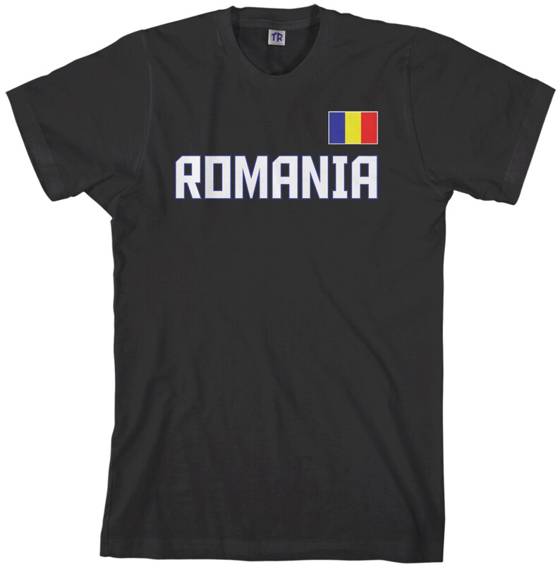 Romania National Team Men's T-shirt Romanian Republic Flag | Etsy
