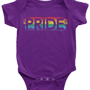 Rainbow Gay Pride Unisex Baby Infant Bodysuit - Etsy