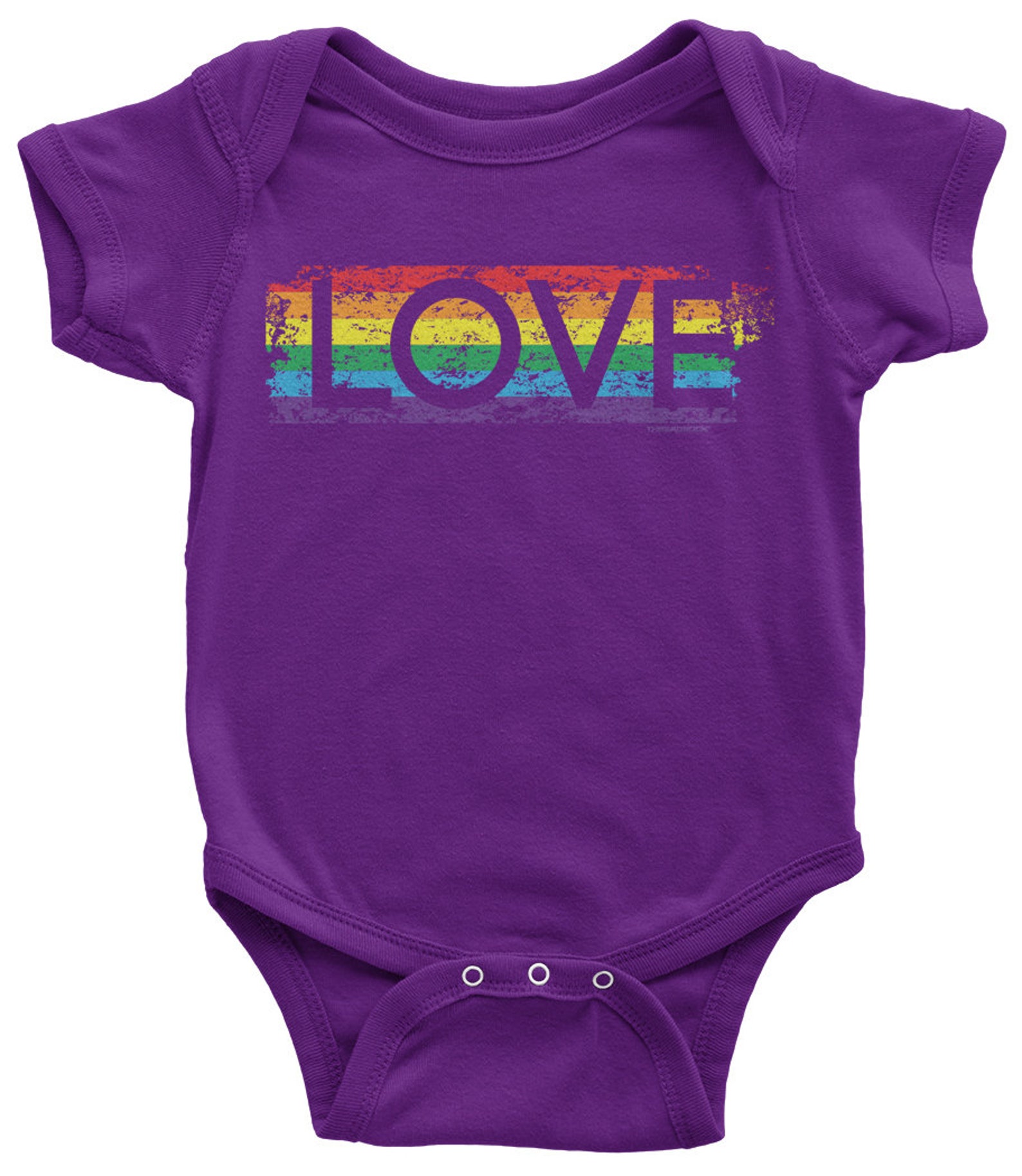 Gay Pride Rainbow Love Unisex Baby Infant Bodysuit - Etsy