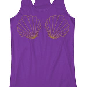Seashell Seaside Bride Women's Racerback Tank Top - Etsy