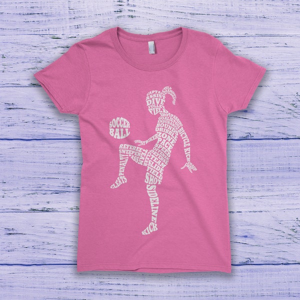Girls Soccer Shirts - Etsy