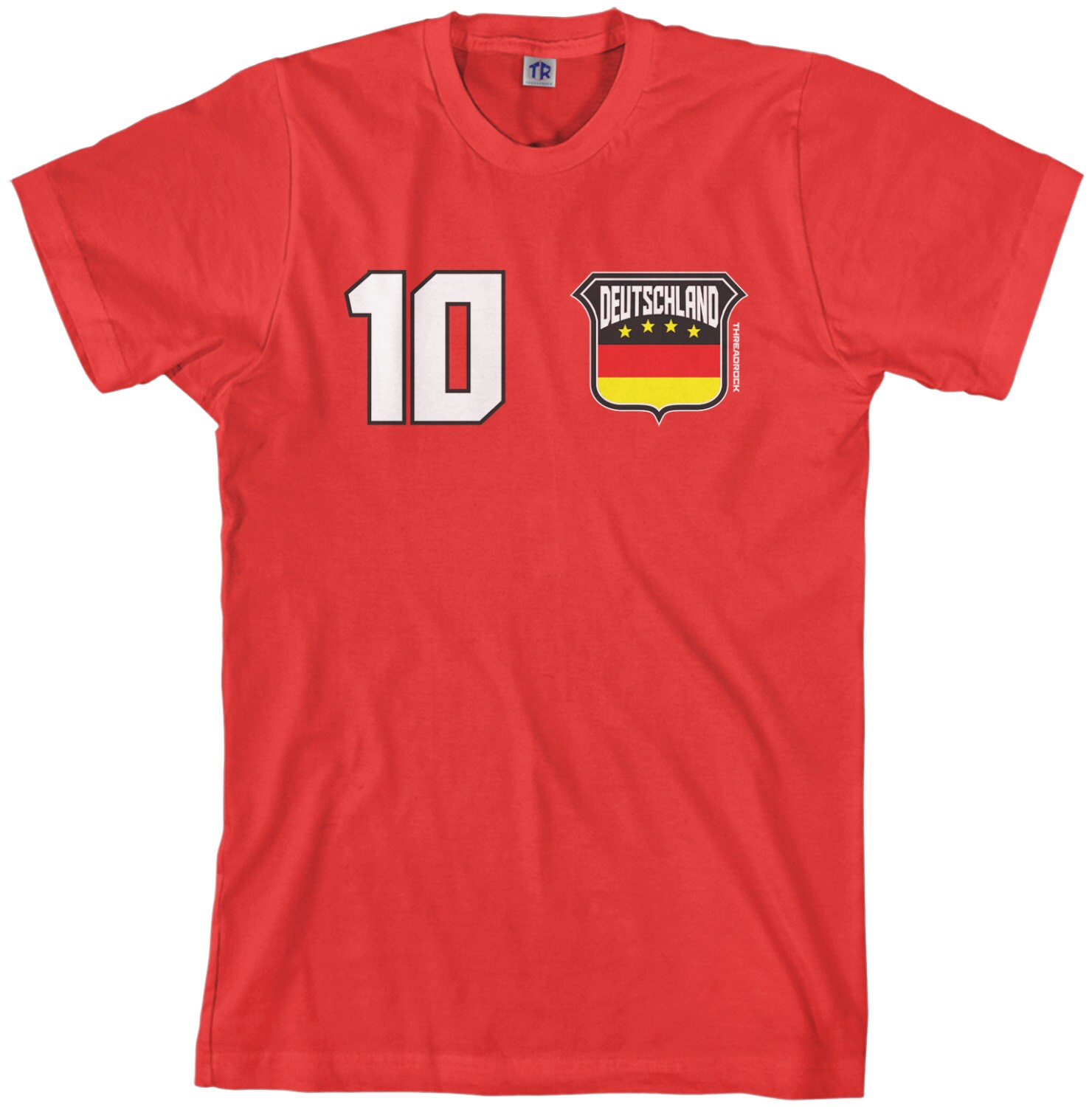 Team Deutschland Soccer Men's T-shirt German Berlin National Flag ...