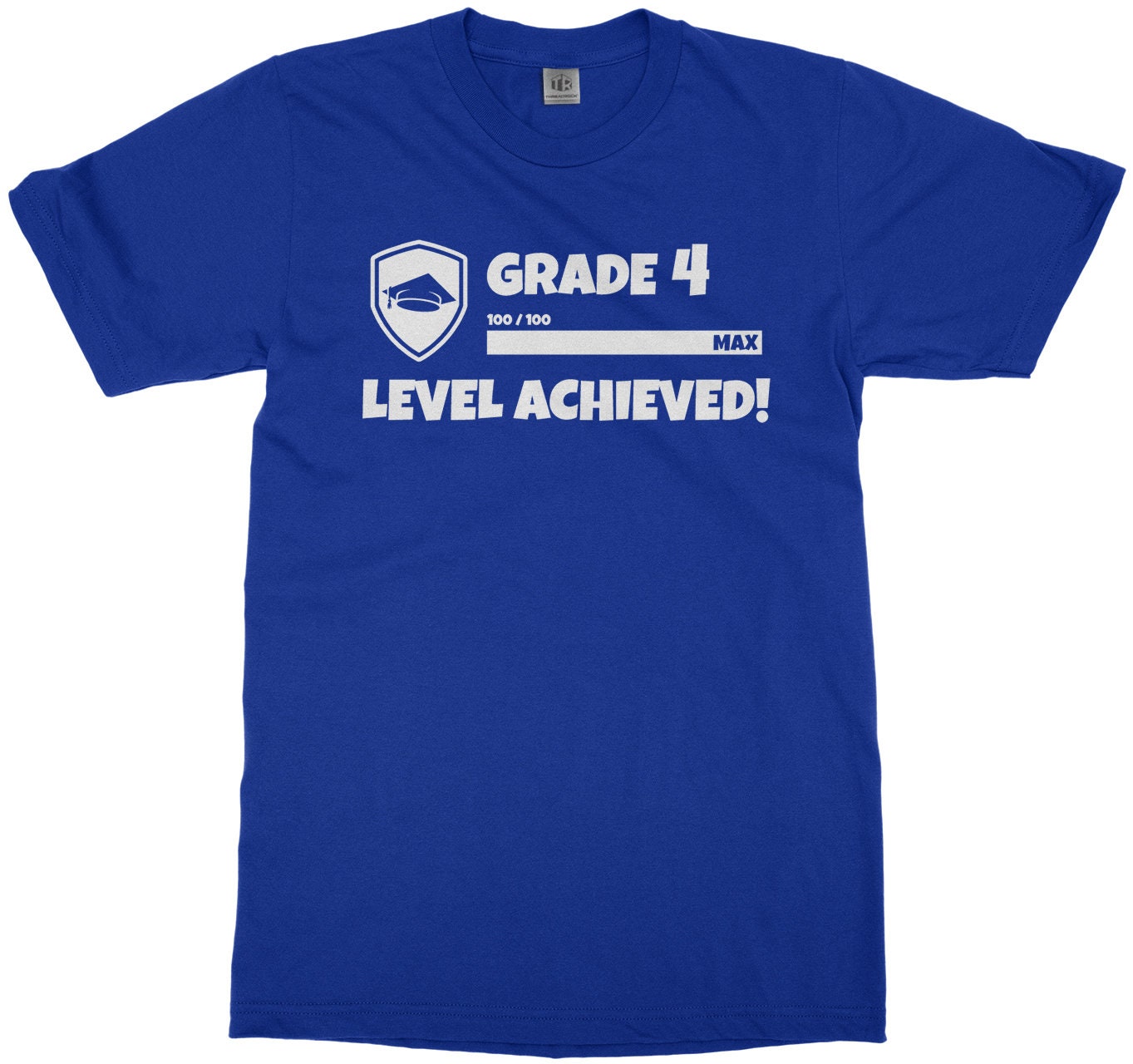 Grade 4 Level Achieved - Kids' Youth Short Sleeve T-shirt - Etsy