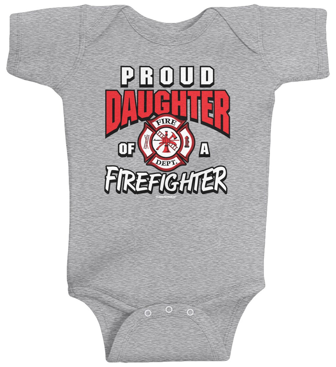 Proud Daughter of a Firefighter Baby Girls' Infant Bodysuit - Etsy