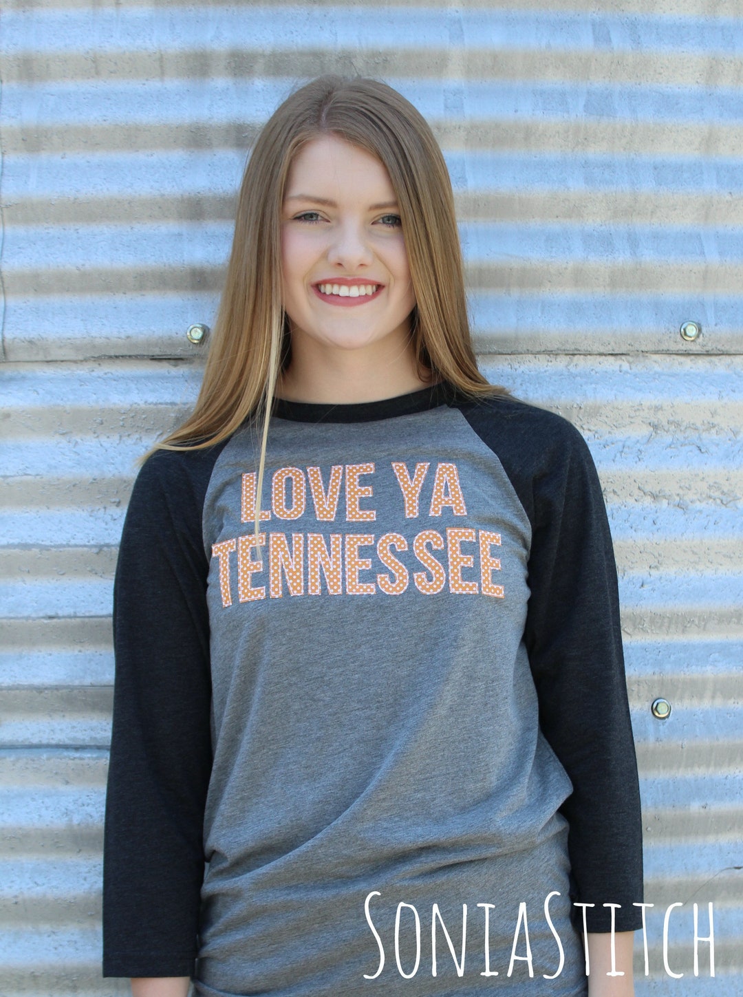 Love Ya Tennessee Baseball Tee Tennessee Pride State Pride Shirt Orange ...