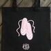 Monogrammed Girl's Dance Bag, Ballet Dance Tote Bag, Ballerina Dance ...