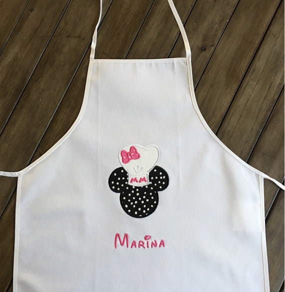 Minnie Mouse Chef Adult Personalized Apron Cooking Accessory - Etsy