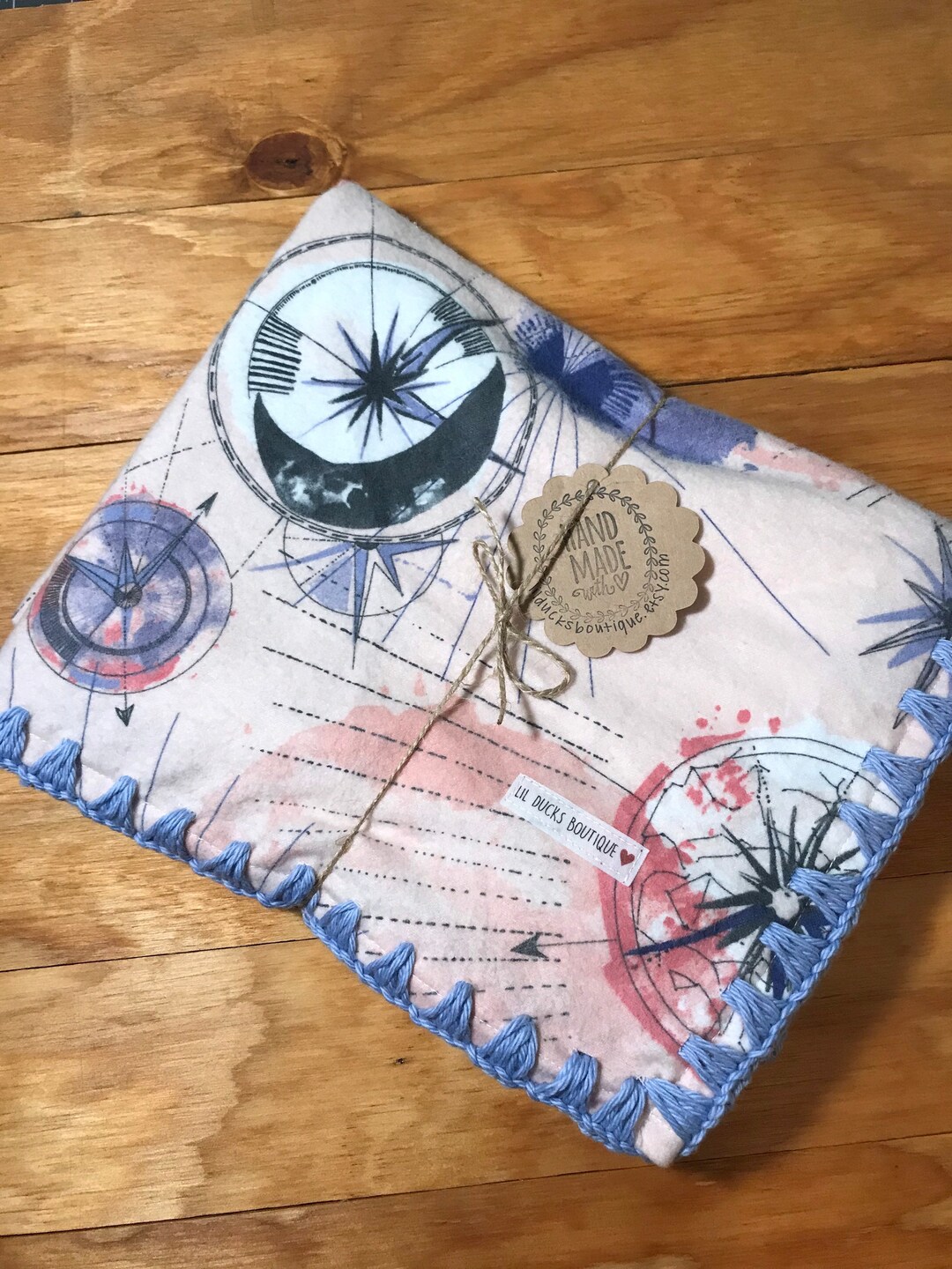 Pretty in Pink and Periwinkle Galaxy Baby Blanket - Etsy