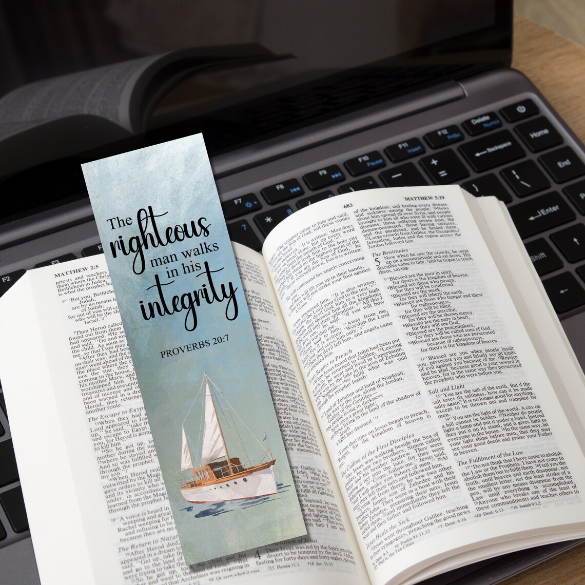 Men's Scripture Bookmarks, Printable Bookmarks, Bookmark Set, Prayer ...