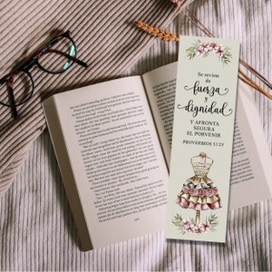 Spanish Bible Bookmarks, Bookmark Set, Printable Bible Verse Bookmarks ...