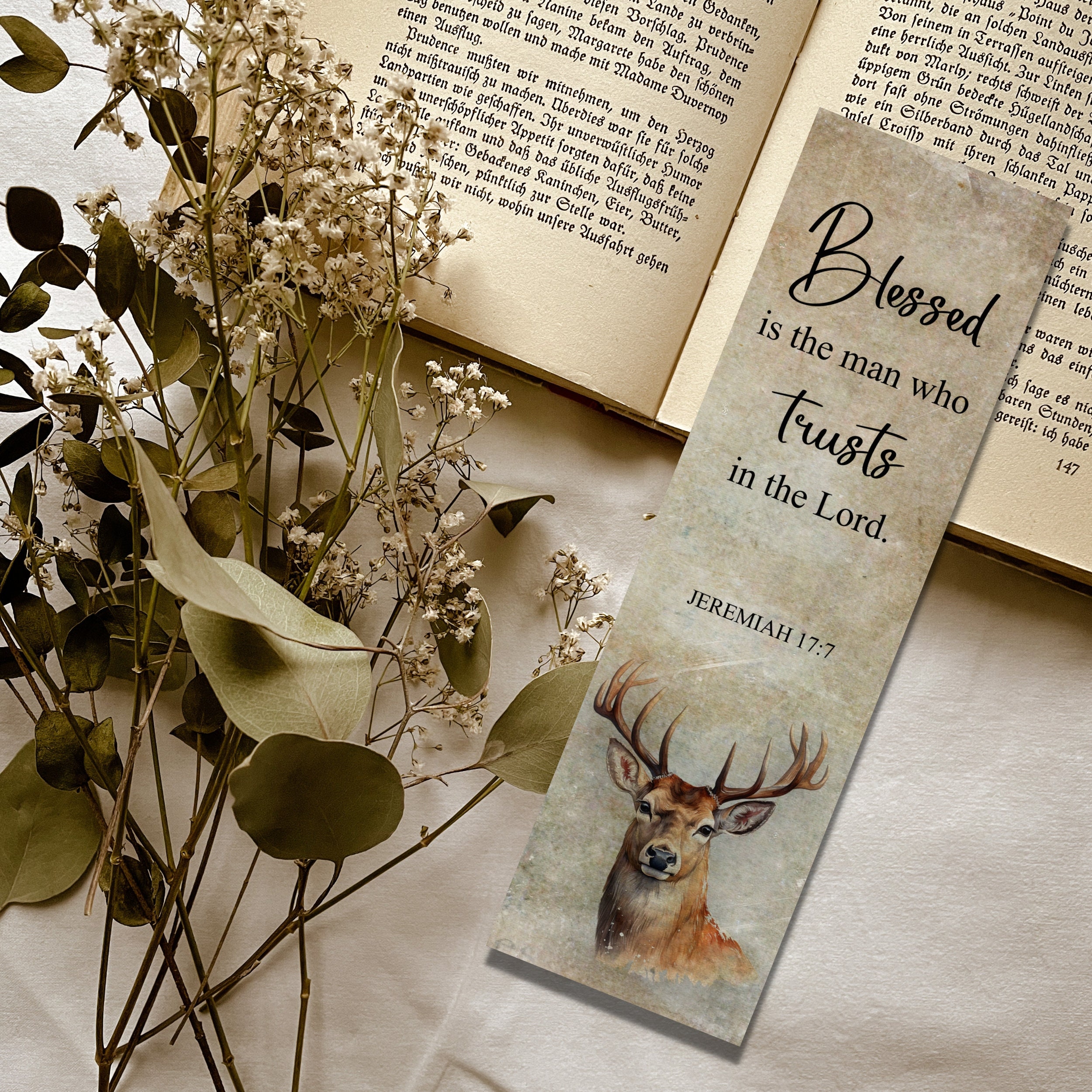 Bible Verse Bookmarks for Men, Bible Verse Bookmark Set for Men ...