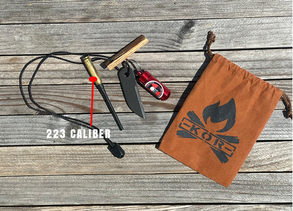 Custom 338 or 223 Caliber Fire Starter Kits - Etsy