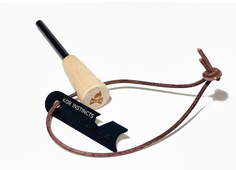 KOR Custom Ferro Rod With Striker - Etsy