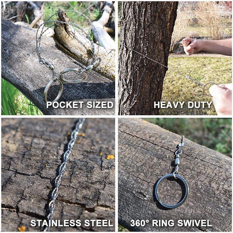 Stainless Steel Wire Saw W/ Handles - Etsy