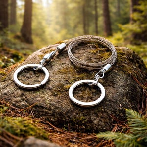 Stainless Steel Wire Saw W/ Handles - Etsy
