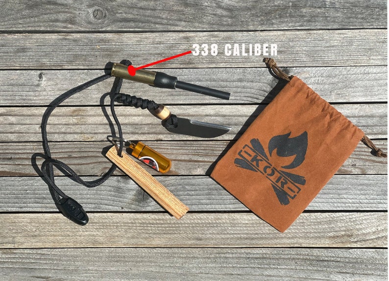Custom 338 or 223 Caliber Fire Starter Kits - Etsy