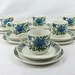 Midwinter Spanish Garden Tea /coffee Set. 6 Settings of Cup, Saucer and ...
