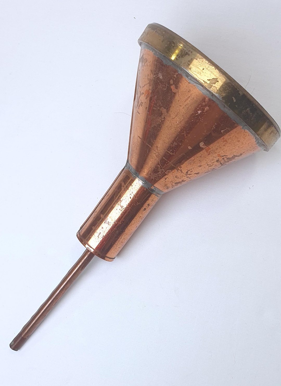 Antique Copper and Brass Funnel for Brewing or Winemaking - Etsy