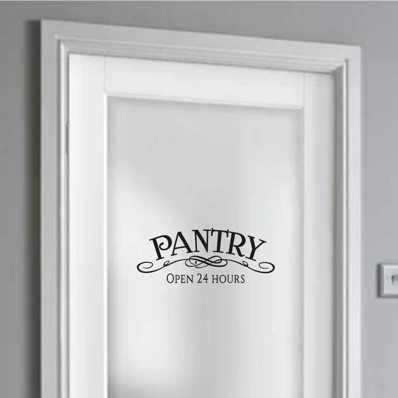 Pantry Wall Decal - Etsy