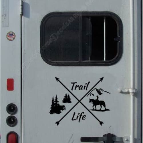Trail Life/trail Rider Decal for Vehicle or Trailer | Etsy