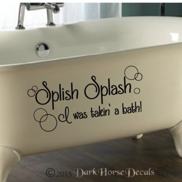 Splish Splash I Was - Etsy