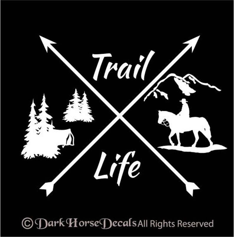 Trail Life/trail Rider Decal for Vehicle or Trailer - Etsy