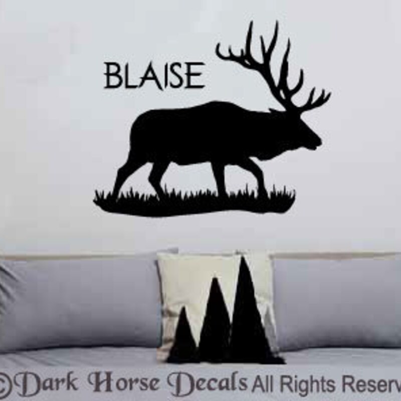 Elk Decal - Etsy