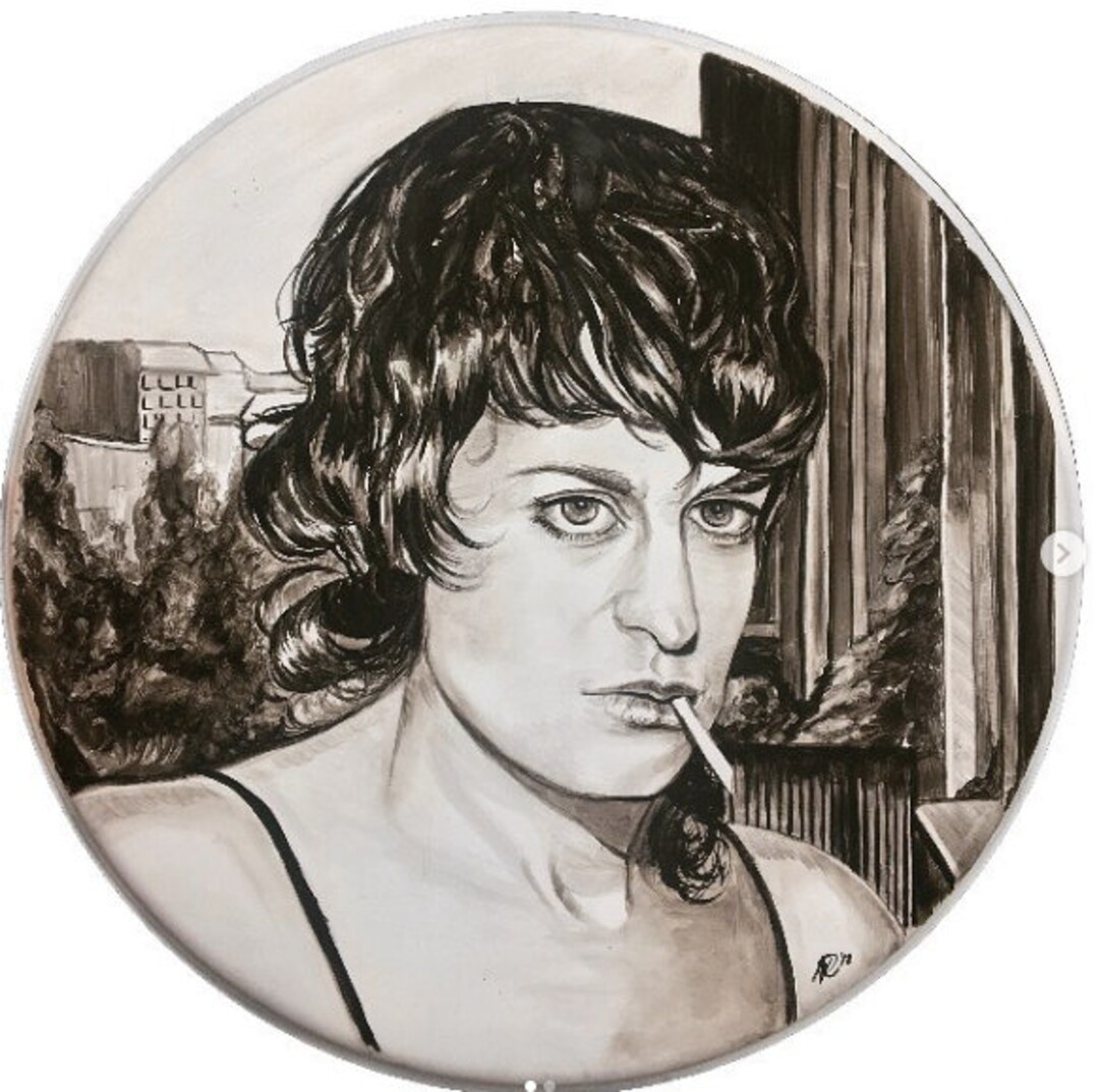 Peaches Female Singer on Drum Head Artist Electropunk - Etsy