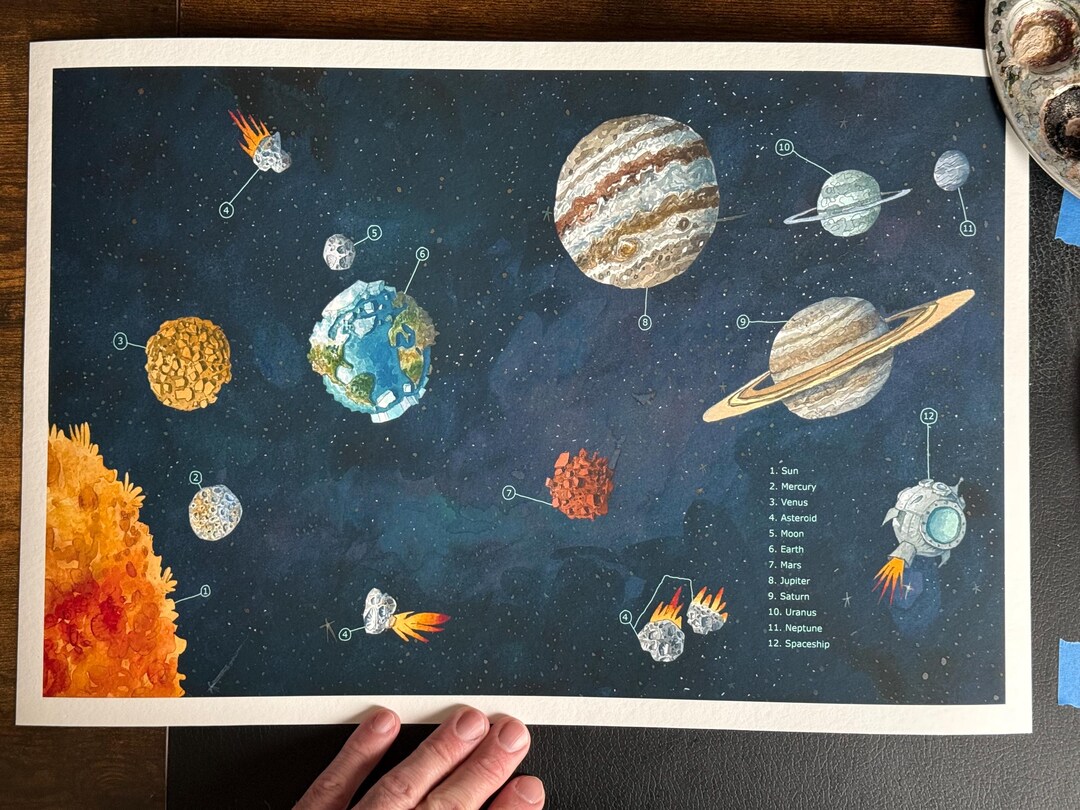 SPACE MAP - Etsy