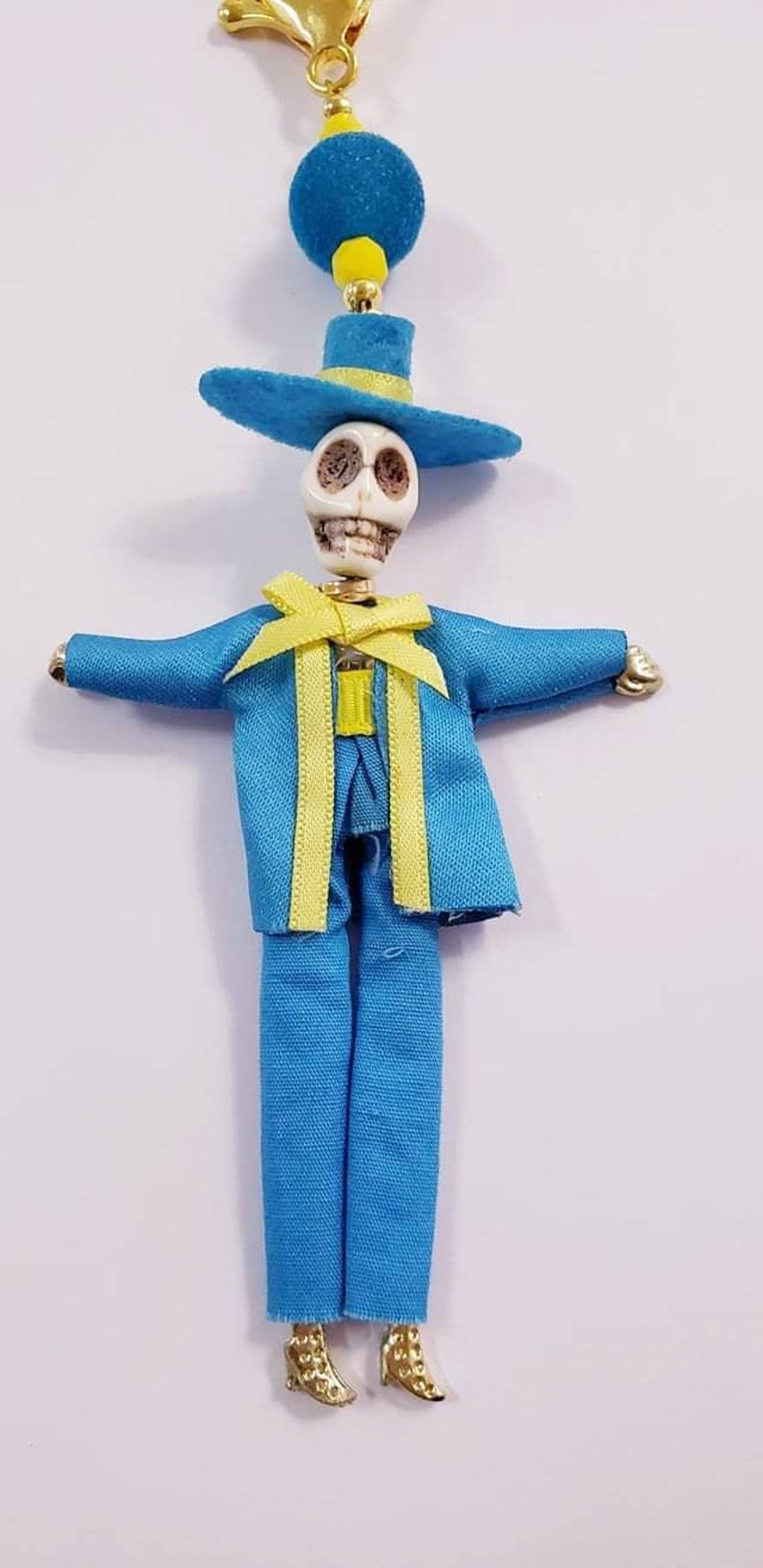 Bob Biggins Day of the Dead Scissor Fob - Etsy