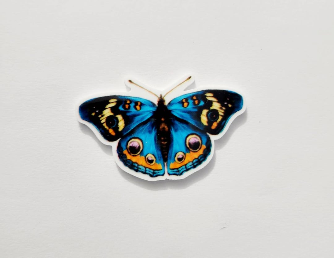 Blue Butterfly Needle Minder - Etsy