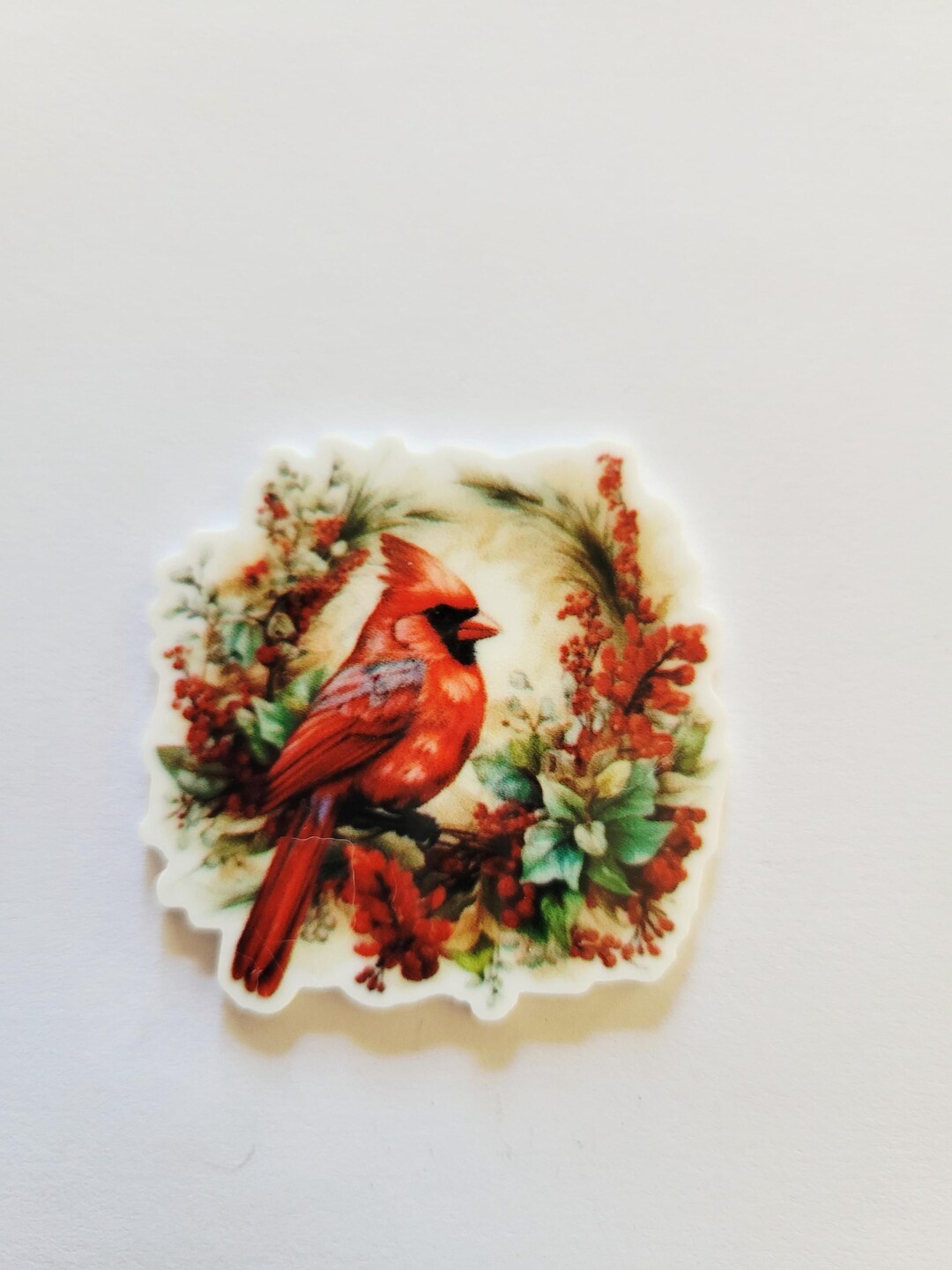 Beautiful Cardinal Needle Minder - Etsy