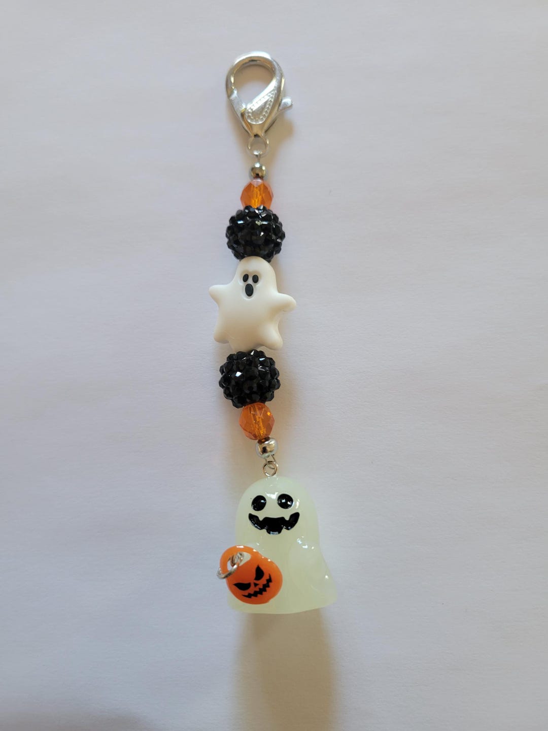 Glow in the Dark Ghost Scissor Fob - Etsy