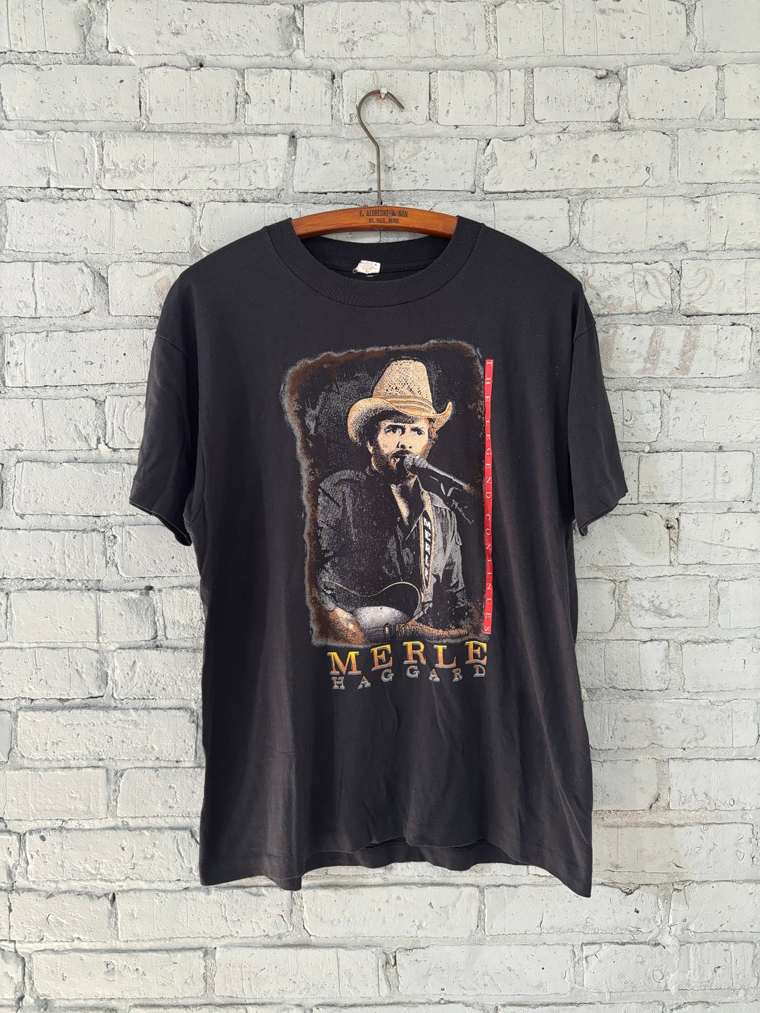 Vintage Merle Haggard - Legend Continues Shirt - Etsy