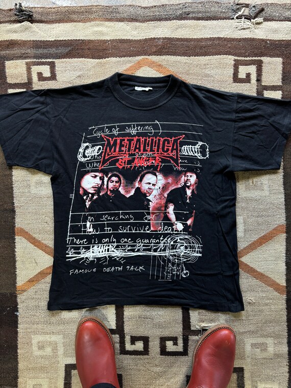 Metallica St. Anger Vintage T Shirt - Gem