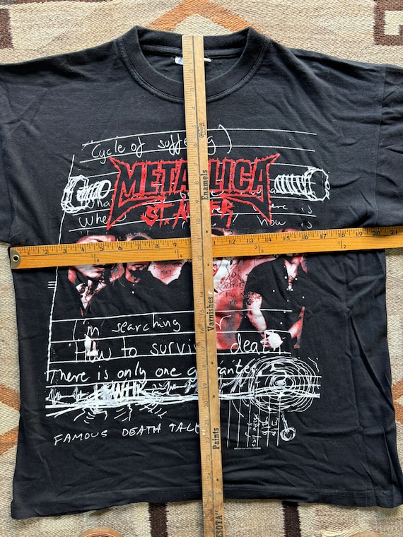 Metallica St. Anger Vintage T Shirt - Gem