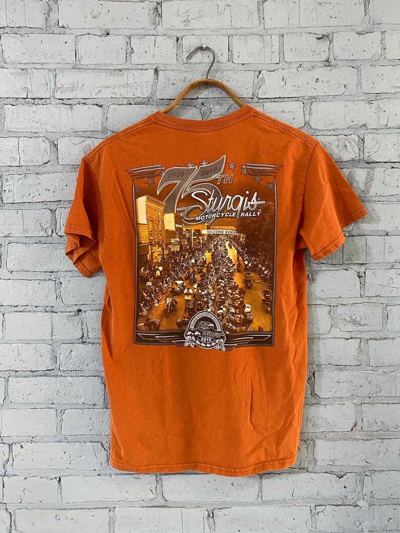 75th Sturgis Motorcycle Rally T-shirt - Etsy